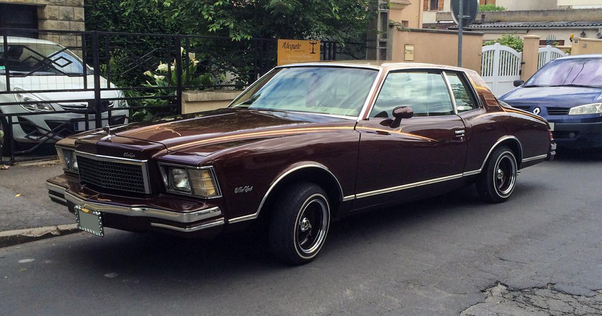 Stilvolle Cadillac Monte Carlo Bild