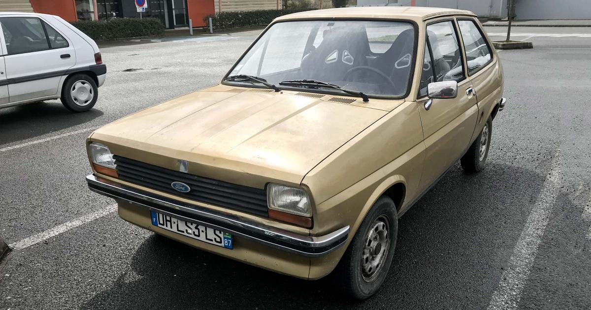 Ford Fiesta L, une voiture de collection proposée par Chris