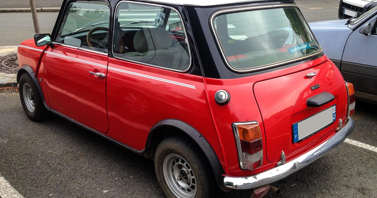 Mini Mary Quant, une voiture de collection proposée par Chris