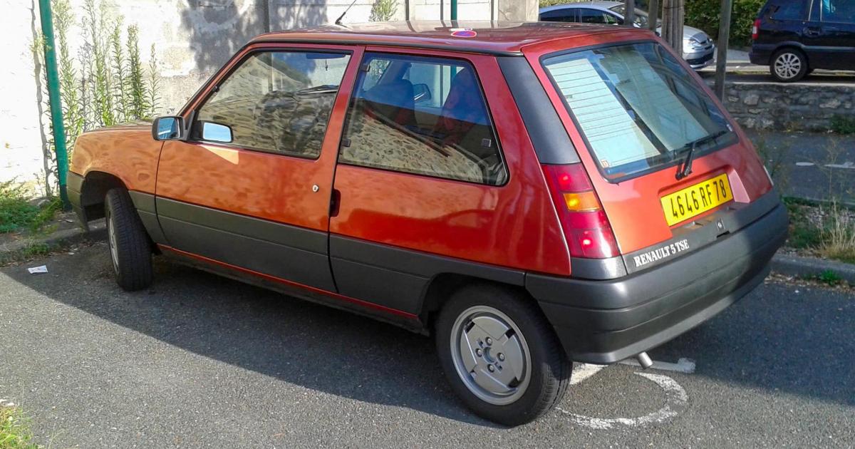 Supercinq TSE, une voiture de collection proposée par Philippe Ma.